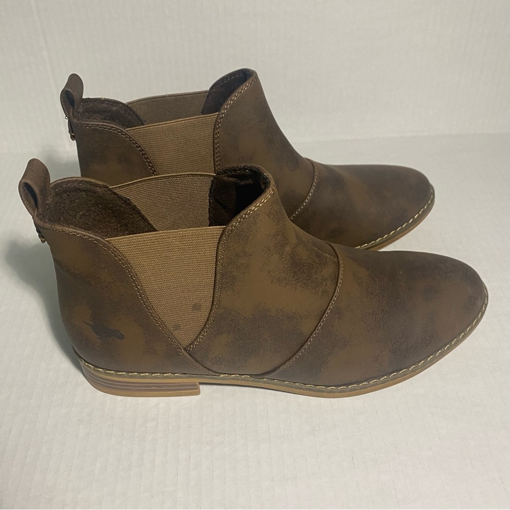 New With Defects Rocket Dog Maylon Brown Chelsea Ankl… - Gem